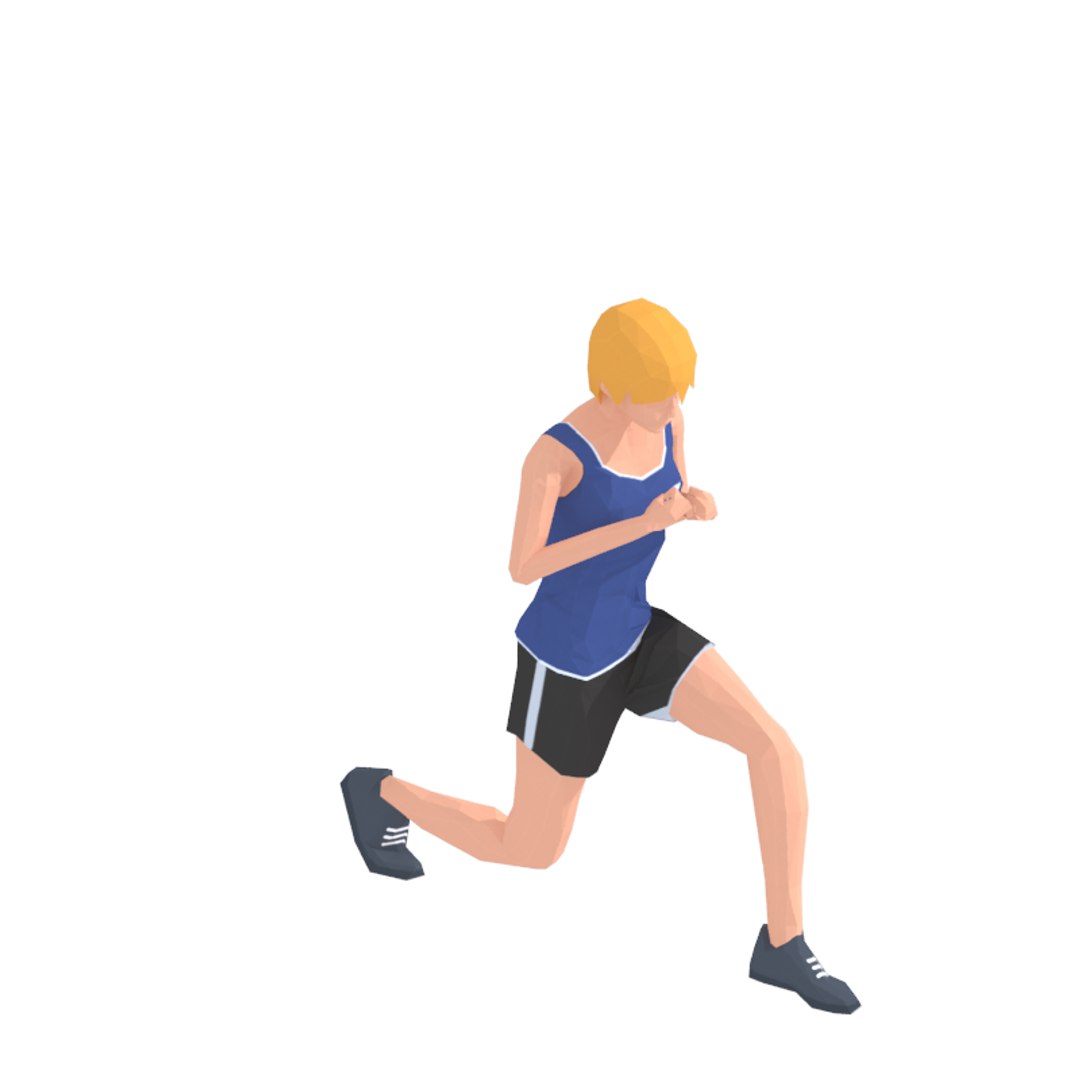 3D animations exercise woman - TurboSquid 1706025