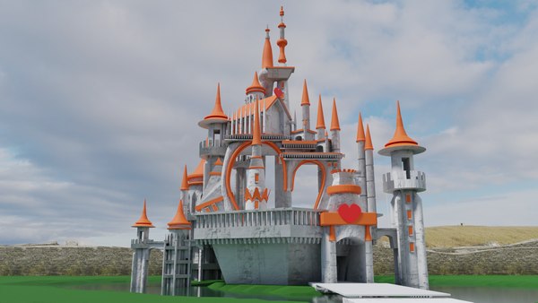 Castle 3D model - TurboSquid 2017465