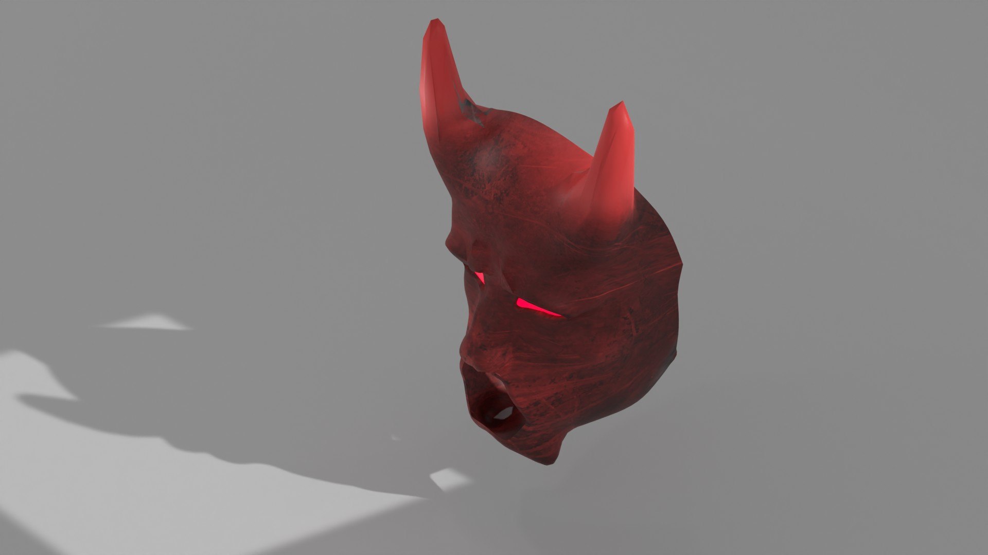 3D Japanese Demon Robotic Mask - TurboSquid 1950617