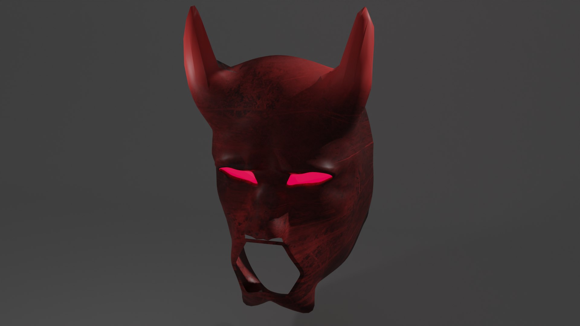 3D Japanese Demon Robotic Mask - TurboSquid 1950617