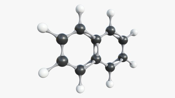 3D Naphthalene Molecule With PBR 4K 8K model - TurboSquid 1944876