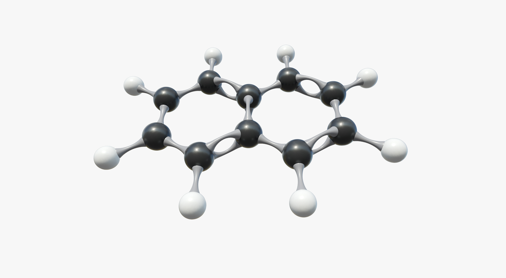 3D Naphthalene Molecule With PBR 4K 8K model - TurboSquid 1944876