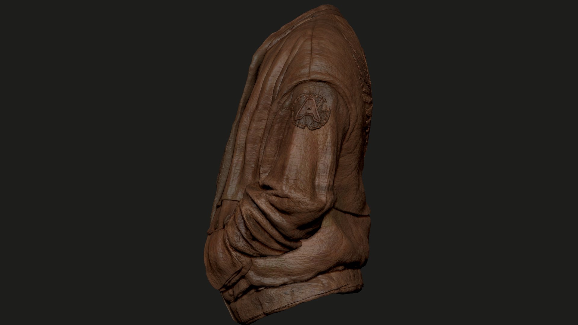 Realisitc Worn Vintage Jacket 3D Model - TurboSquid 2216267