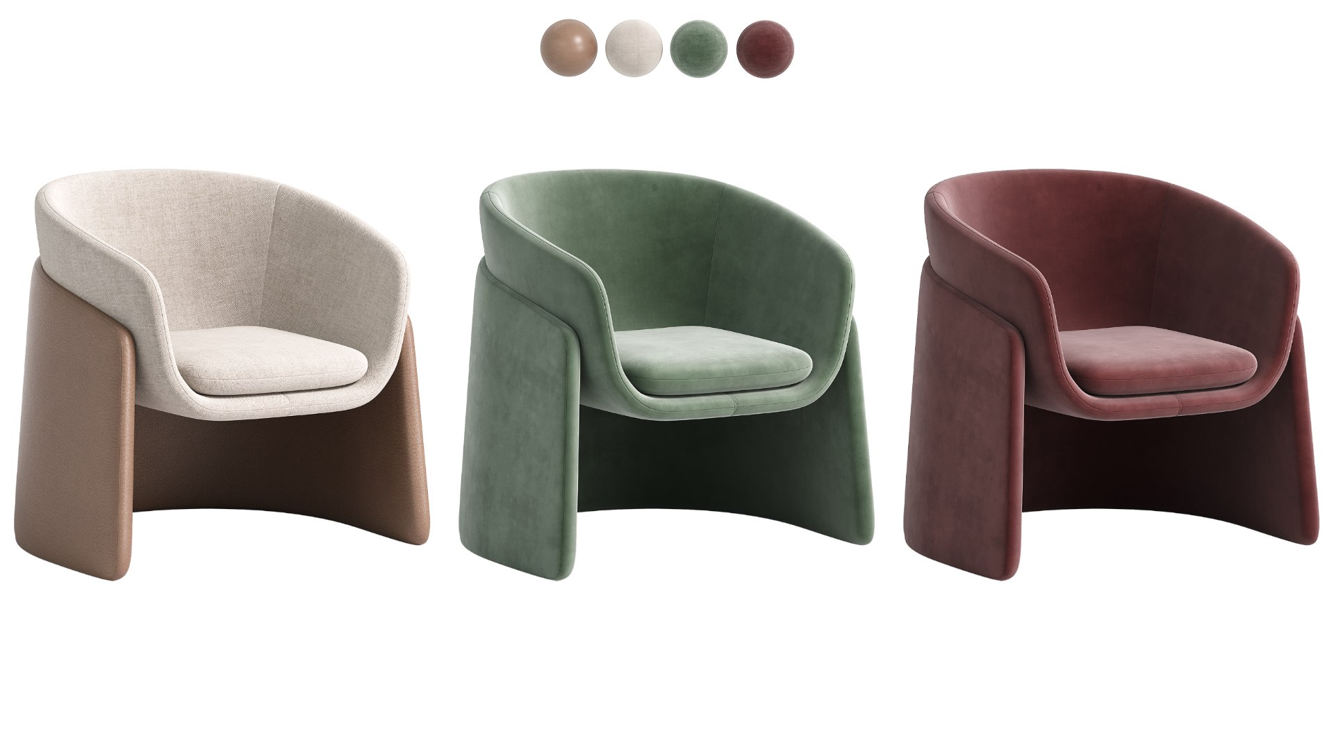 3D Seba Lounge Armchair By Davis Model - TurboSquid 2203388