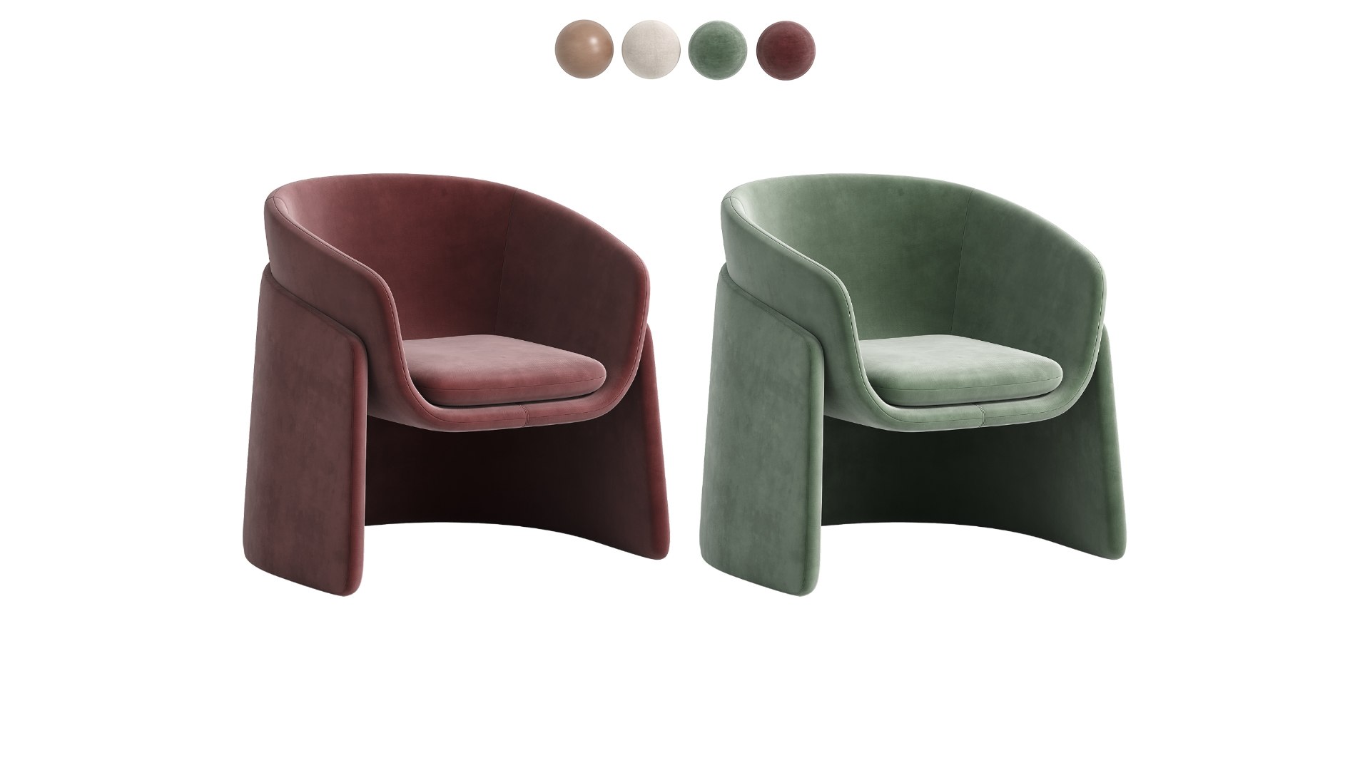 3D Seba Lounge Armchair By Davis Model - TurboSquid 2203388