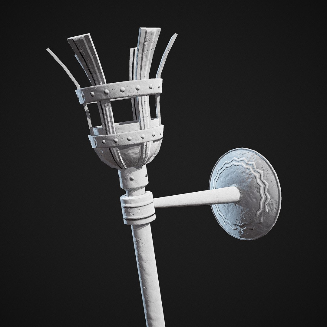 Castle Tower Torch 3D Model - TurboSquid 1536260