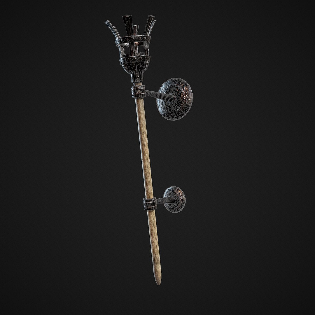 Castle Tower Torch 3D Model - TurboSquid 1536260