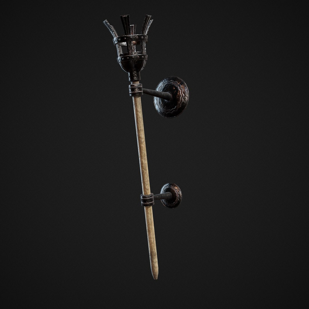 Castle Tower Torch 3D Model - TurboSquid 1536260