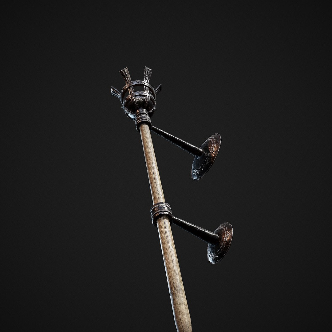 Castle Tower Torch 3D Model - TurboSquid 1536260