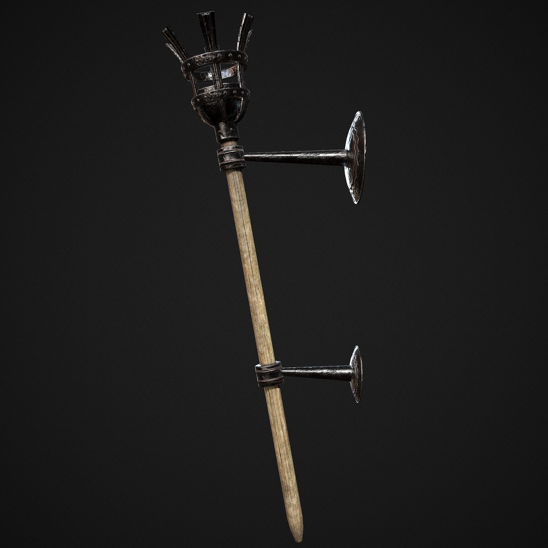 Castle Tower Torch 3D Model - TurboSquid 1536260