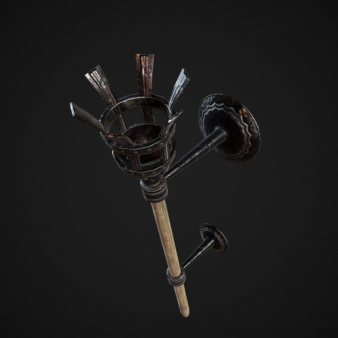 Castle Tower Torch 3D Model - TurboSquid 1536260