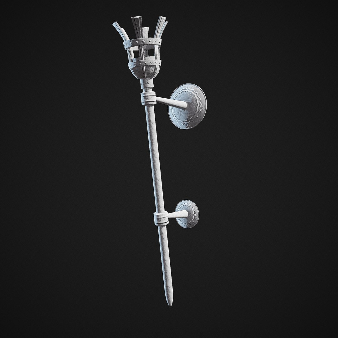 Castle Tower Torch 3D Model - TurboSquid 1536260