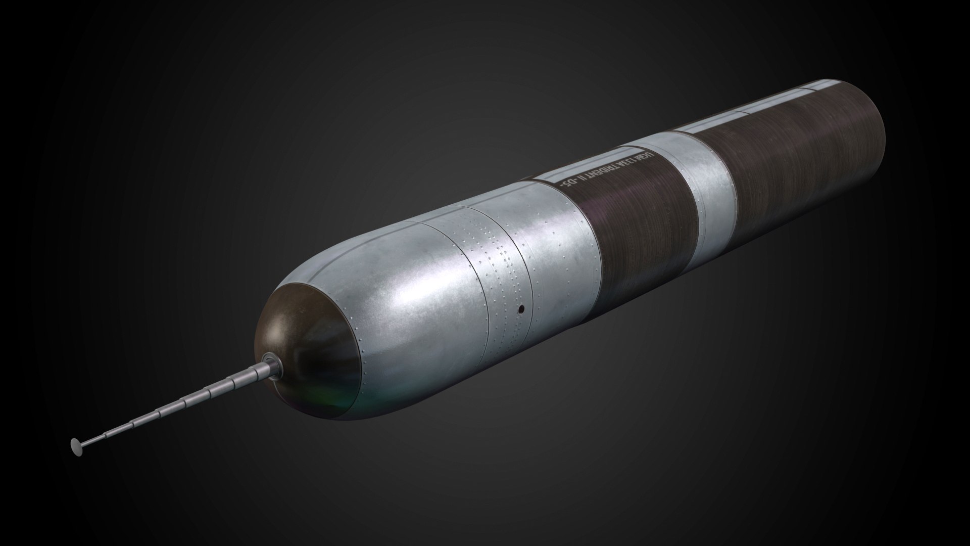 3D UGM 133A Trident II D5 Missile - TurboSquid 2281306