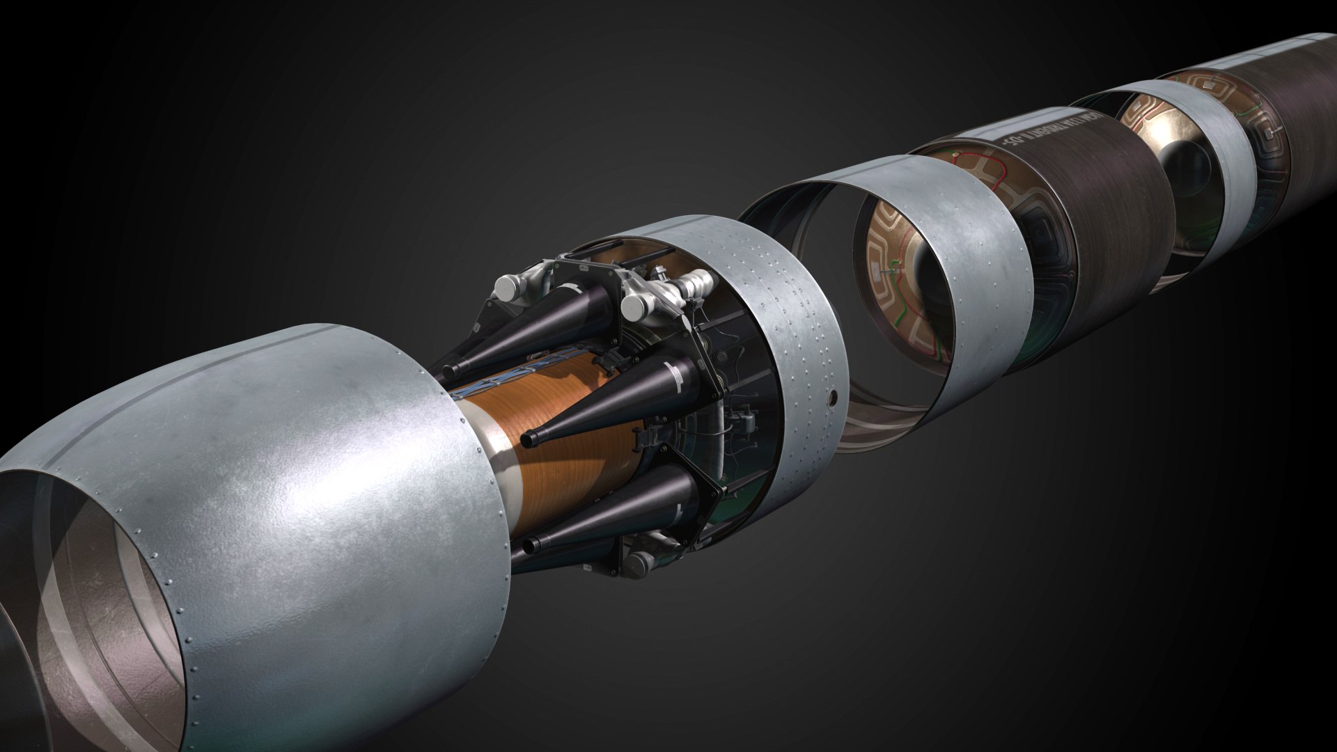 3D UGM 133A Trident II D5 Missile - TurboSquid 2281306