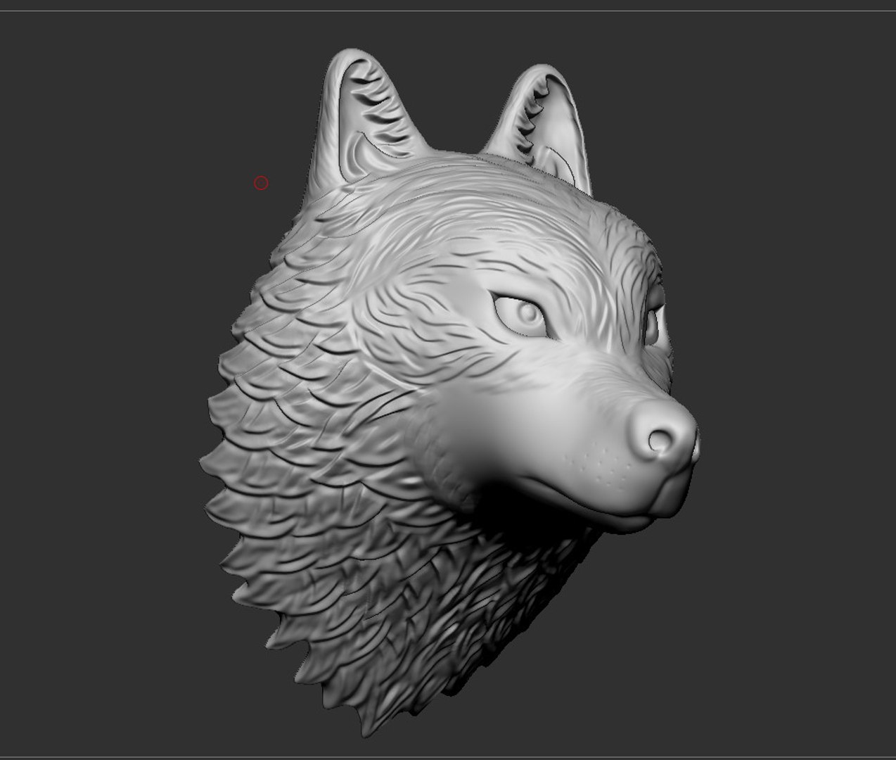 3D Model Wolf Head - TurboSquid 1254439