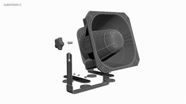 modelo 3d Dispositivo portátil acústico LRAD-100X MAG-HS - TurboSquid ...