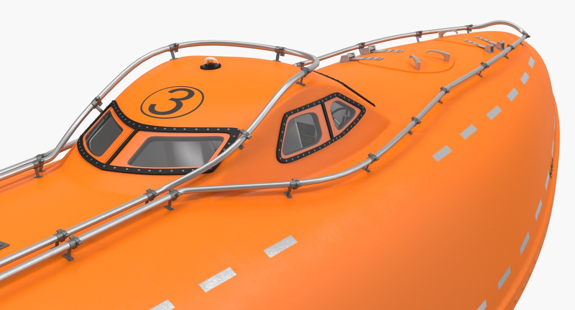 Lifeboat Boat Life 3D Model - TurboSquid 1329019