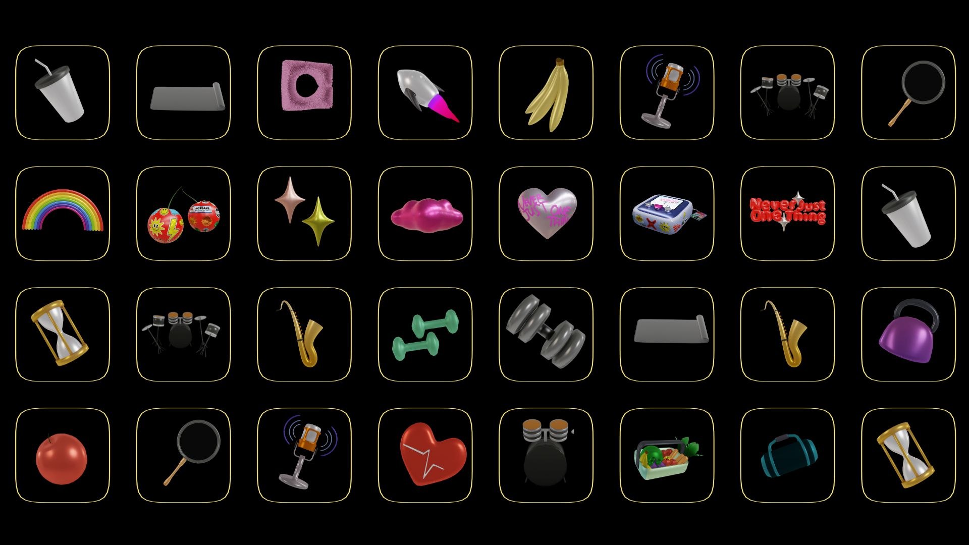 SIMPLE ICON 3D Model - TurboSquid 2370893