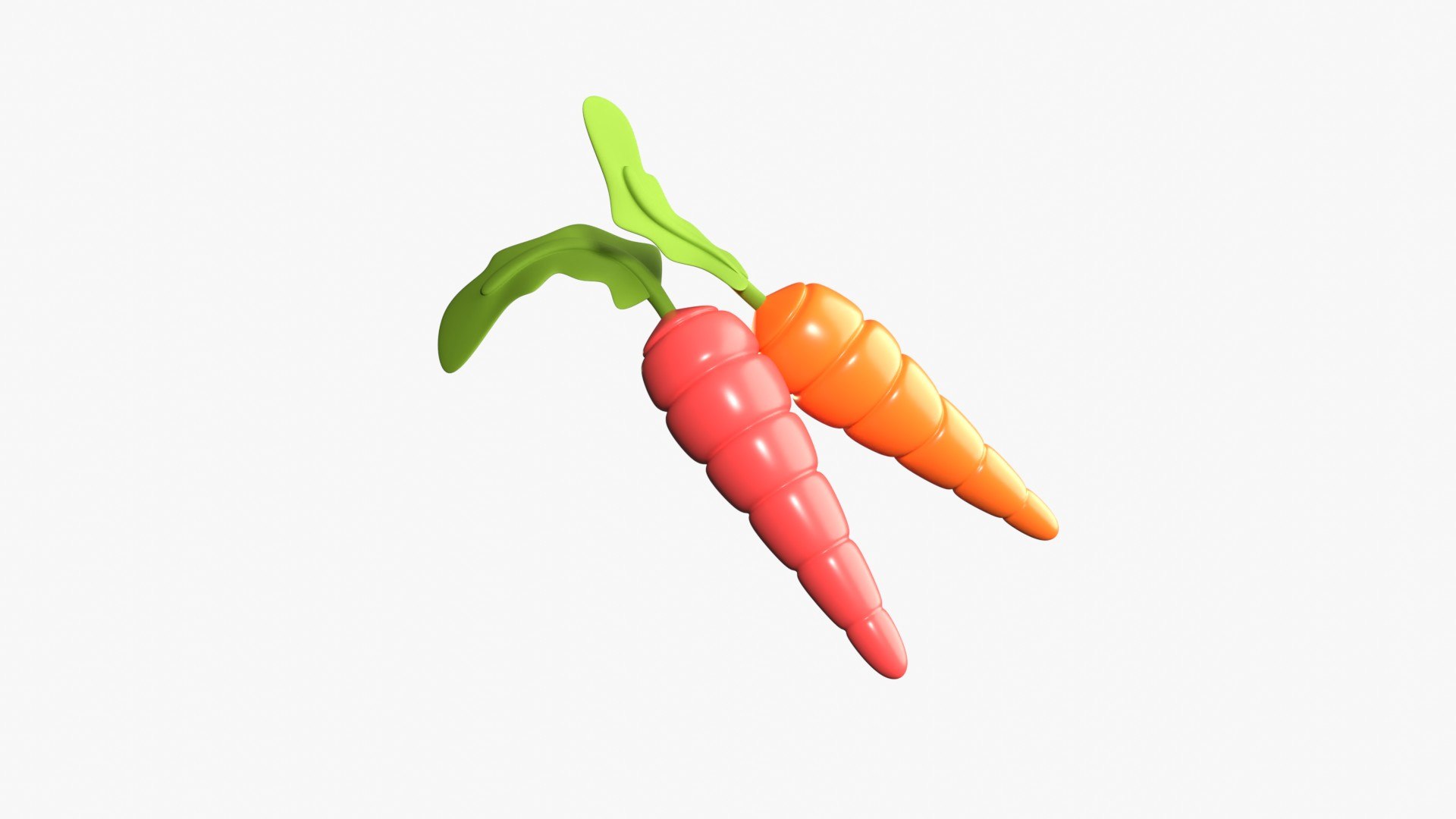 3D Carrot - TurboSquid 2209092