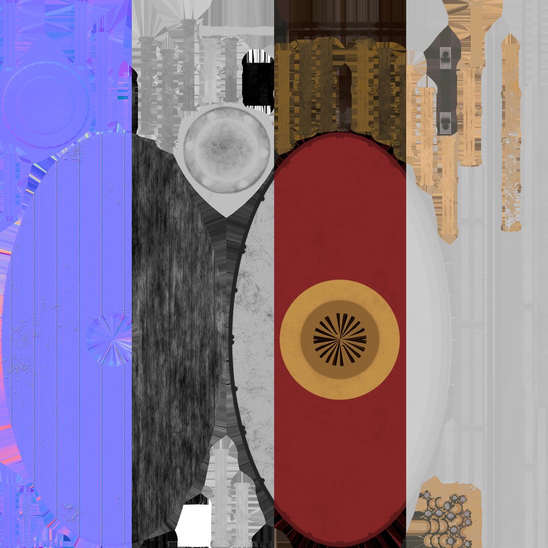 Roman Round Shield 04 3D - TurboSquid 2187813