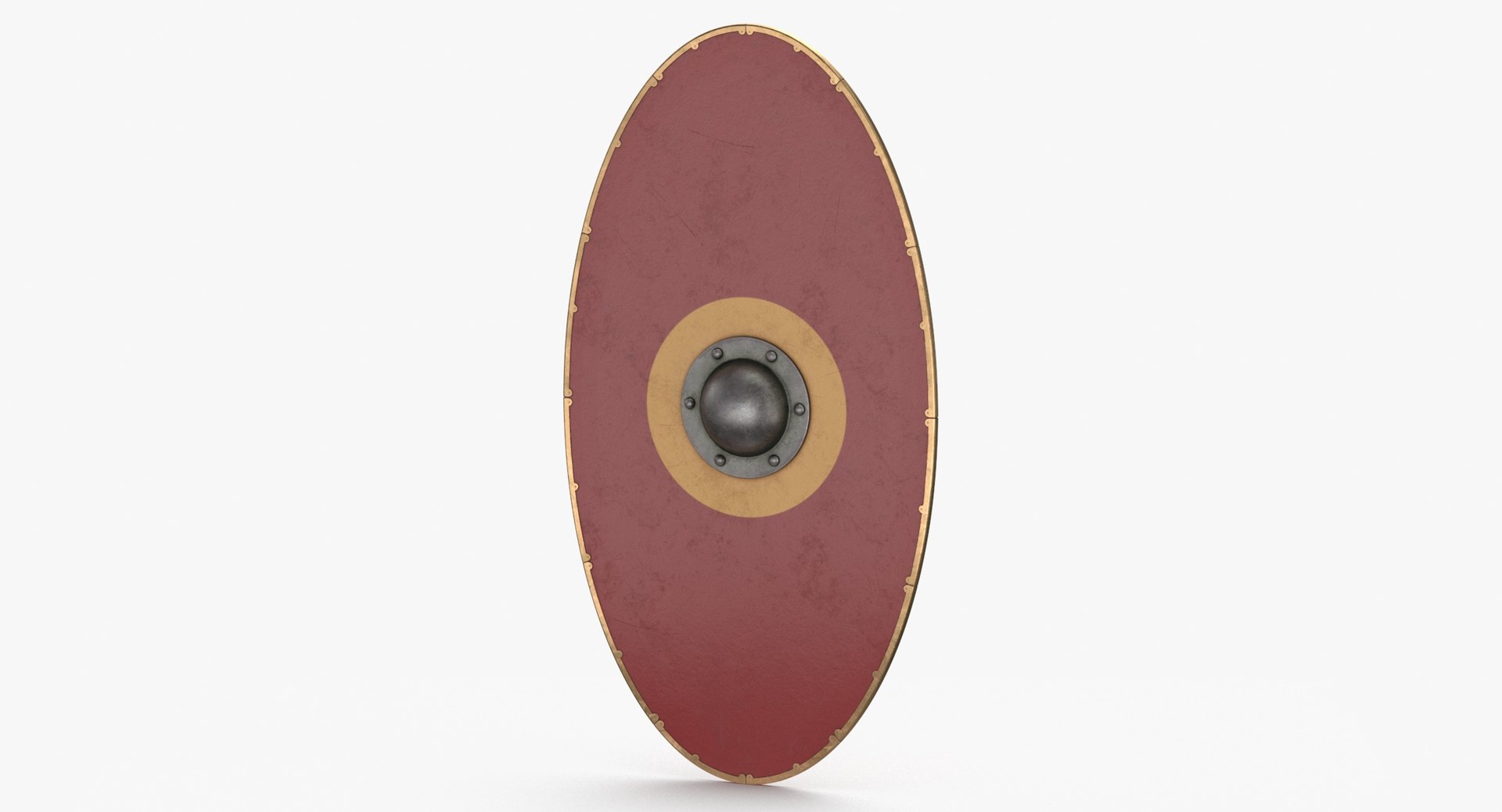 Roman Round Shield 04 3D - TurboSquid 2187813
