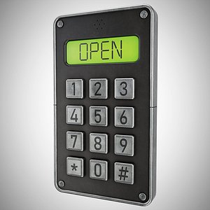 Control Keypad 3D Models for Download | TurboSquid