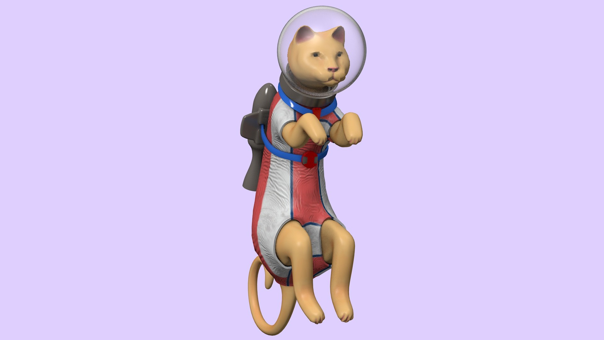 Rocket Cat 3D Model - TurboSquid 2160517
