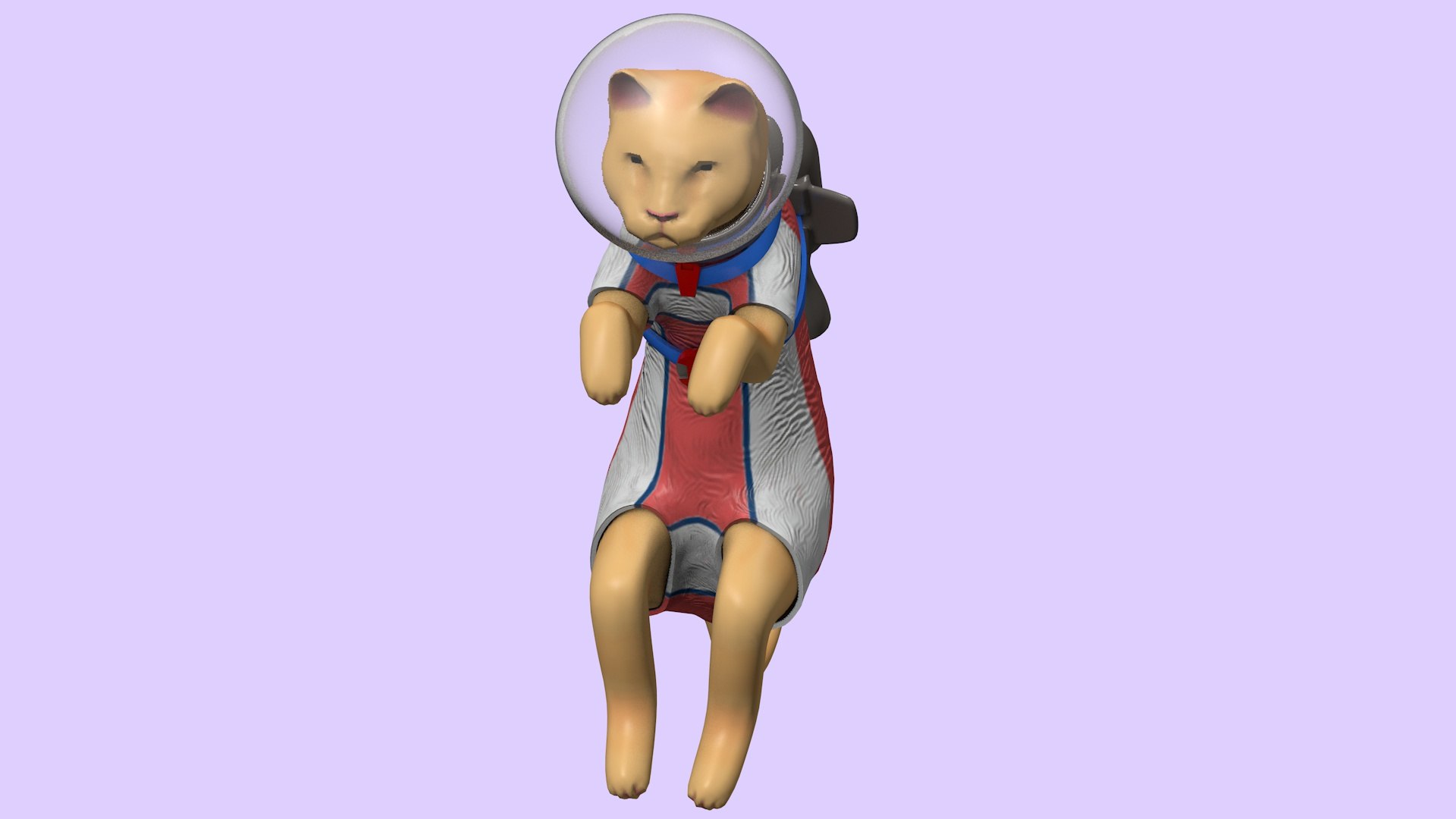 Rocket Cat 3D Model - TurboSquid 2160517