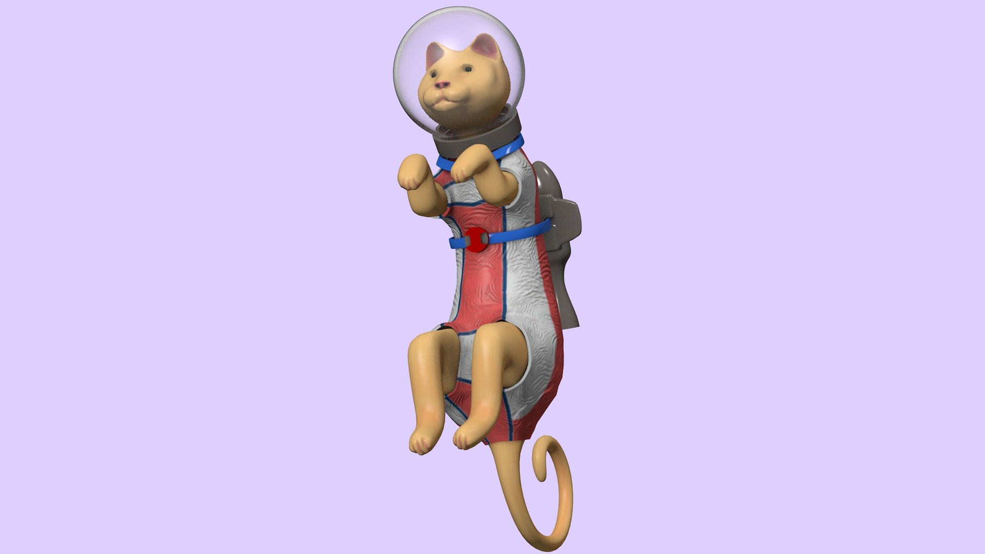 Rocket Cat 3D Model - TurboSquid 2160517