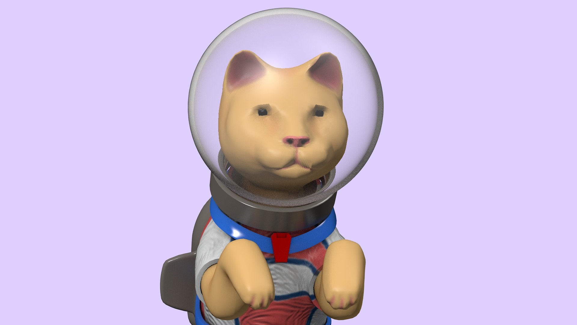 Rocket Cat 3D Model - TurboSquid 2160517