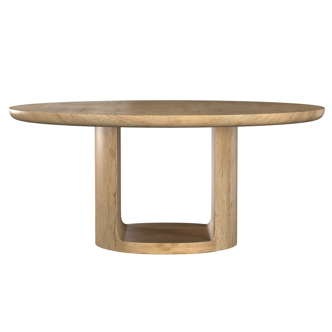 OSLO OPEN ROUND DINING TABLE 3D Model - TurboSquid 1952183