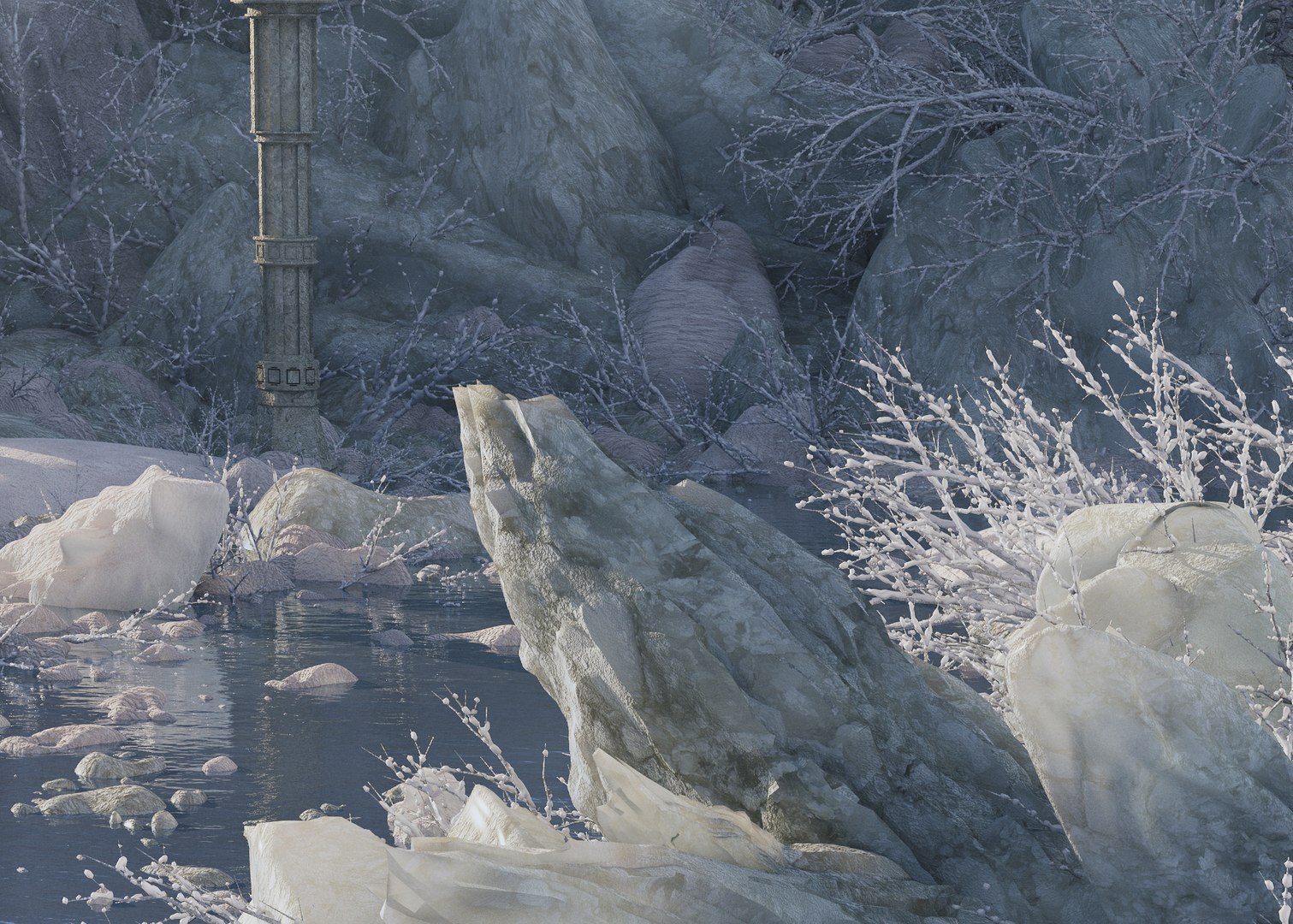 3D Fantasy Sword Temple - TurboSquid 1867070