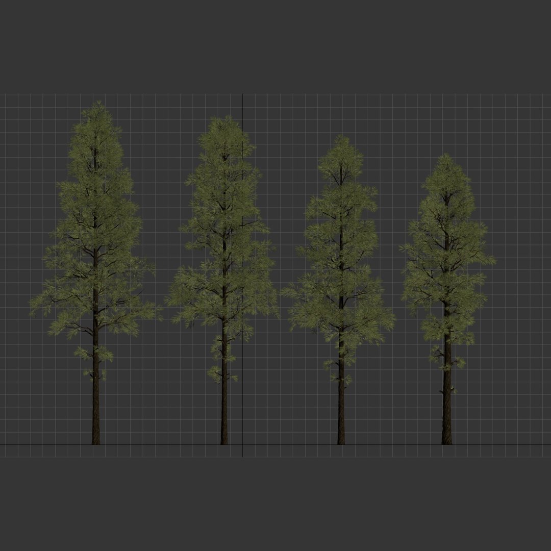 Pine Trees Collection Vol 227 3D - TurboSquid 2097918