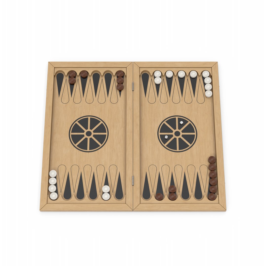 3D Backgammon Board Game Model - TurboSquid 2127056
