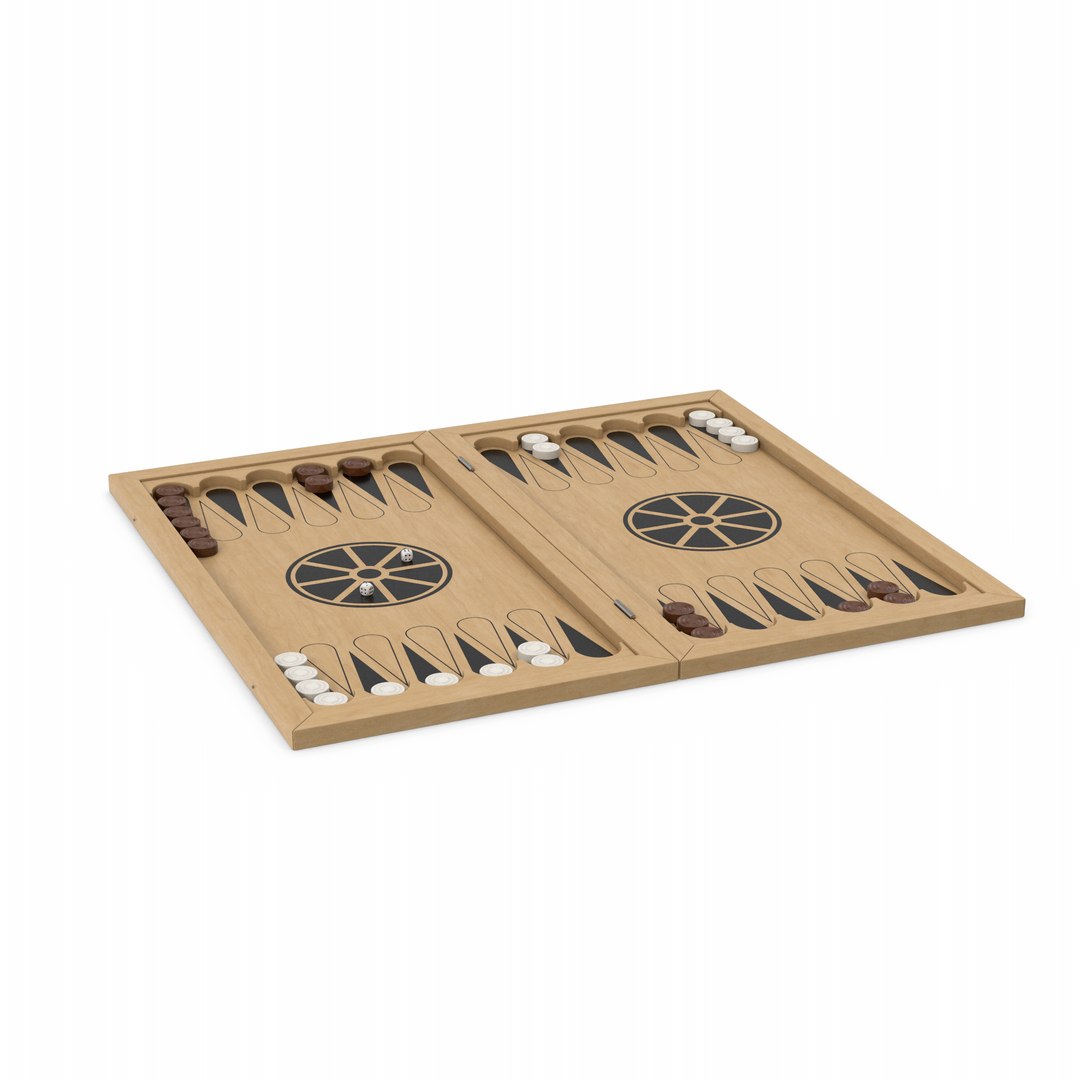 3D Backgammon Board Game Model - TurboSquid 2127056