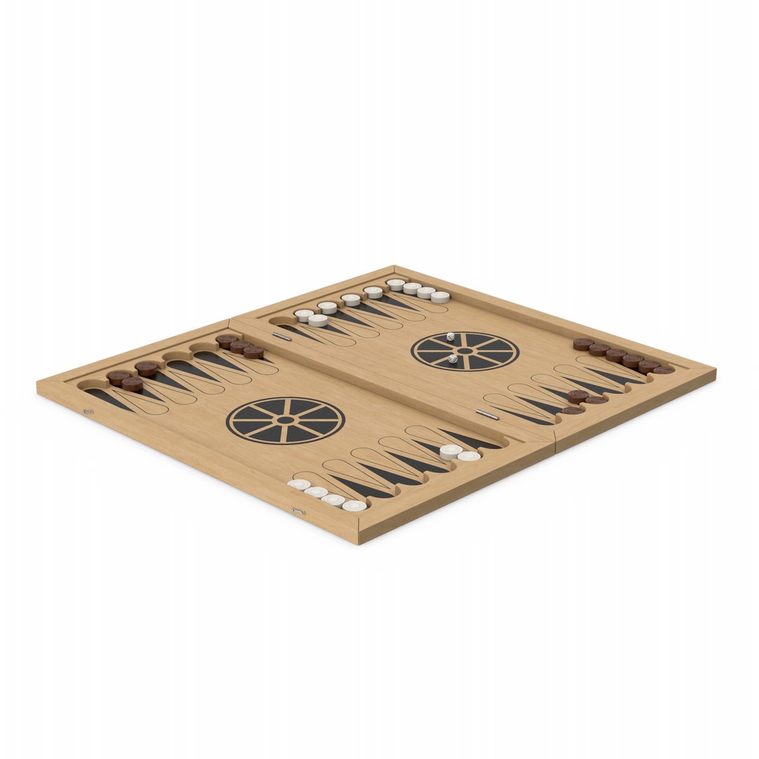 3D Backgammon Board Game Model - TurboSquid 2127056