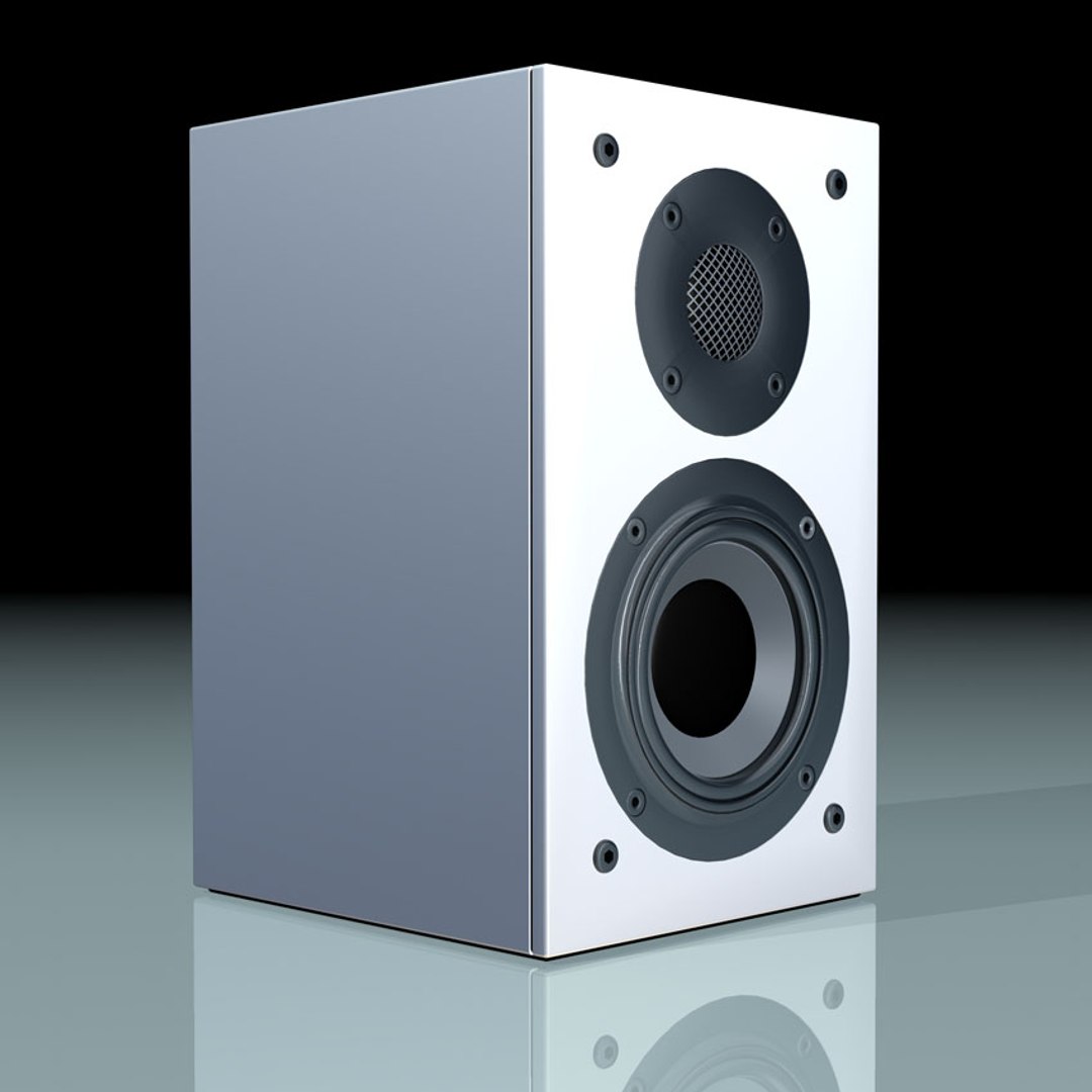 speaker 3d model