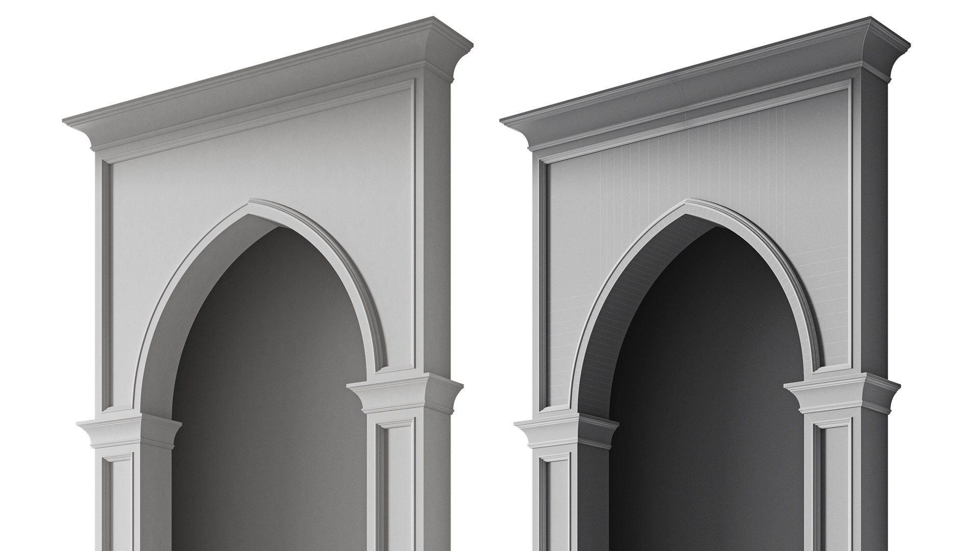 3D Arch 13 Arabic Model - TurboSquid 2391242