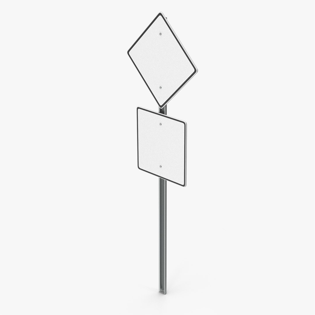 3D model Road Sign - TurboSquid 2037678