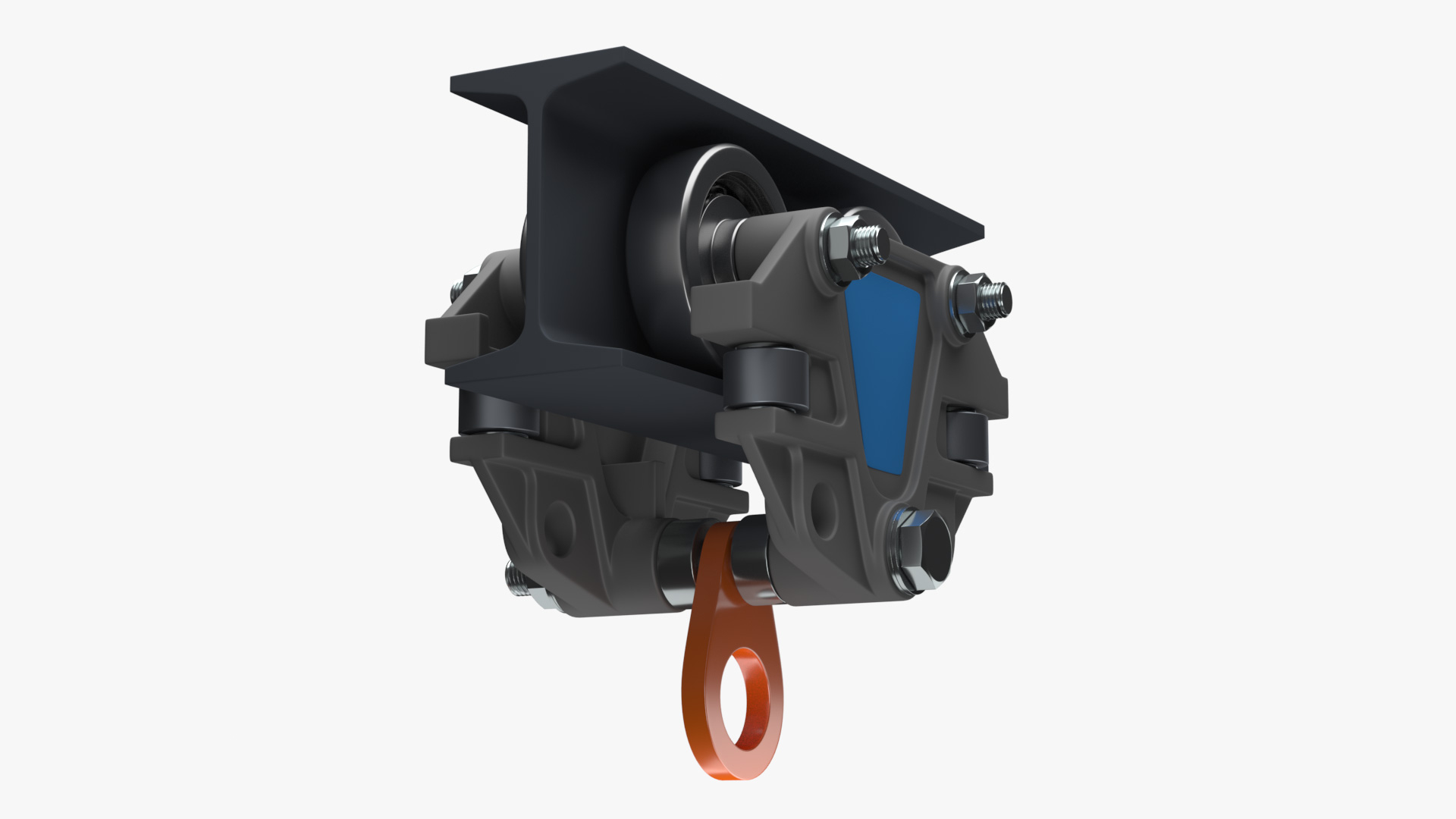 3D Trolley I-beam - TurboSquid 1549375