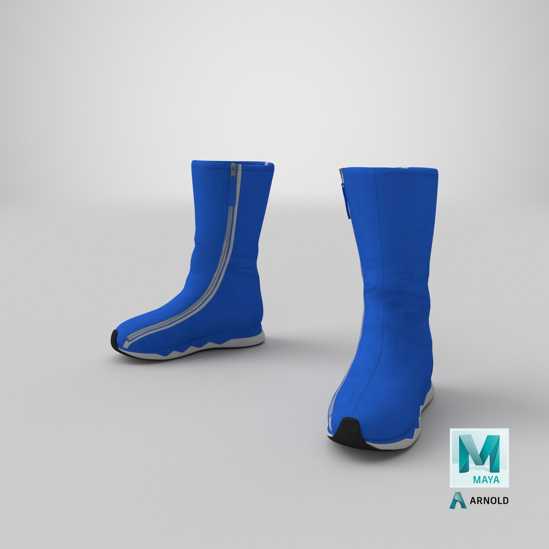 Boeing spacesuit boots space model - TurboSquid 1383565