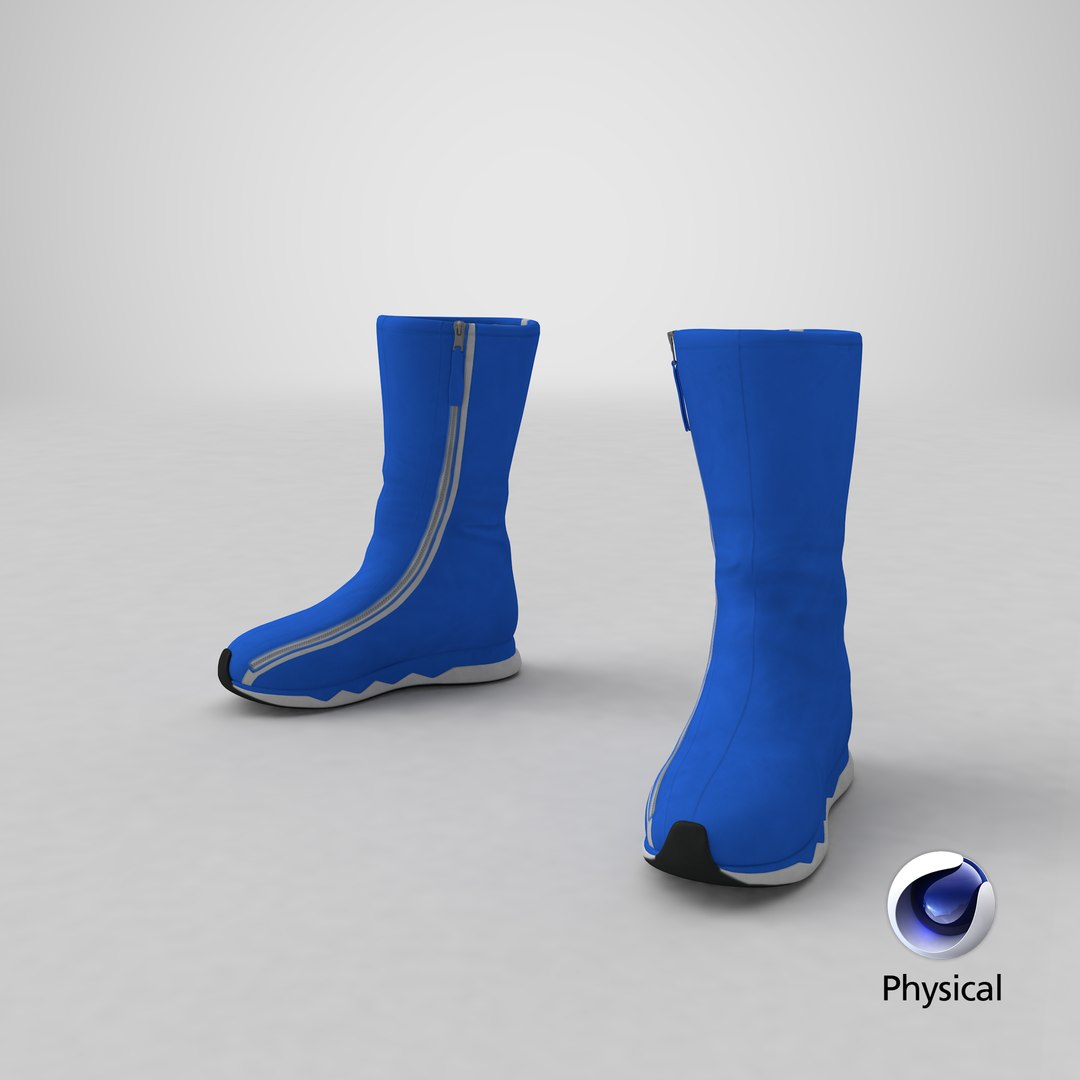 Boeing spacesuit boots space model - TurboSquid 1383565