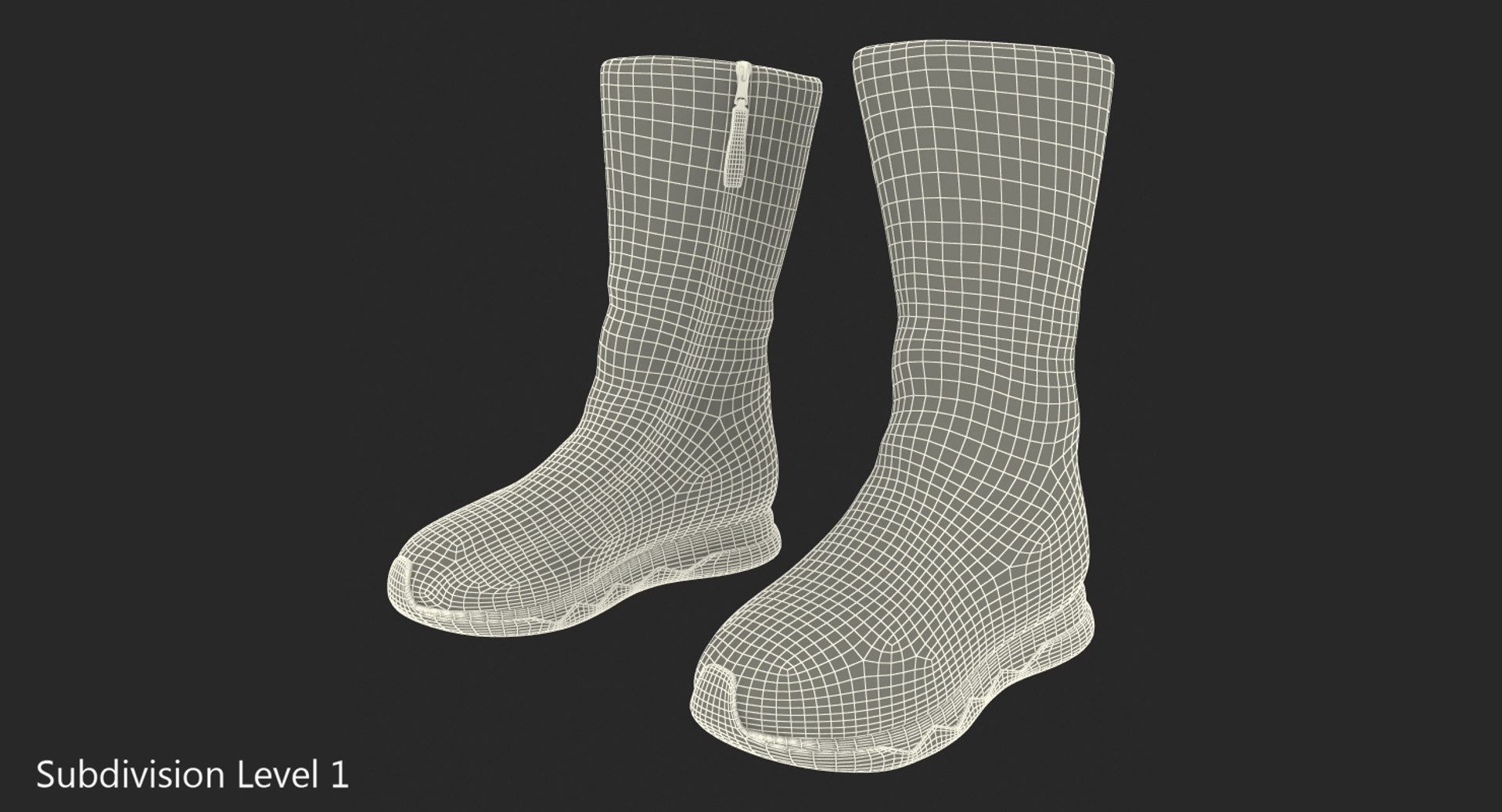 Boeing spacesuit boots space model - TurboSquid 1383565