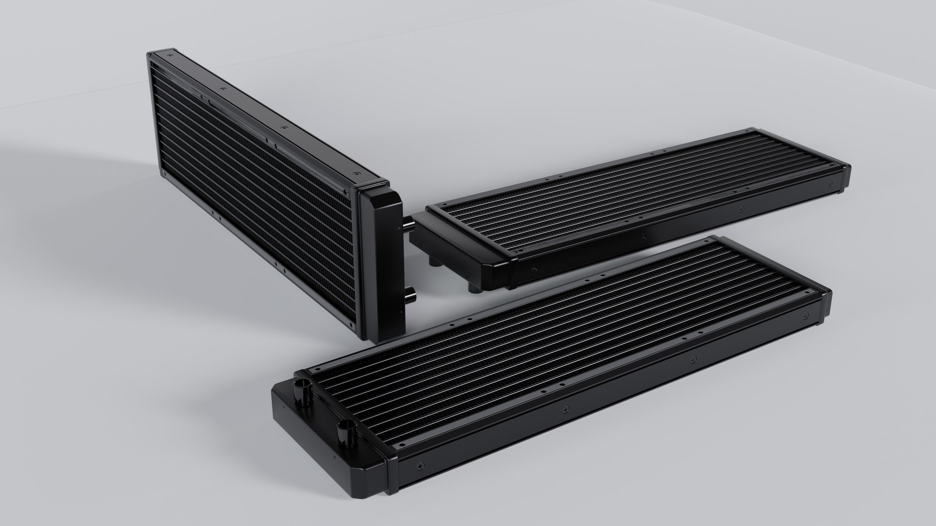 Water Cooling Radiator - 360 Mm 3D Model - TurboSquid 1991035