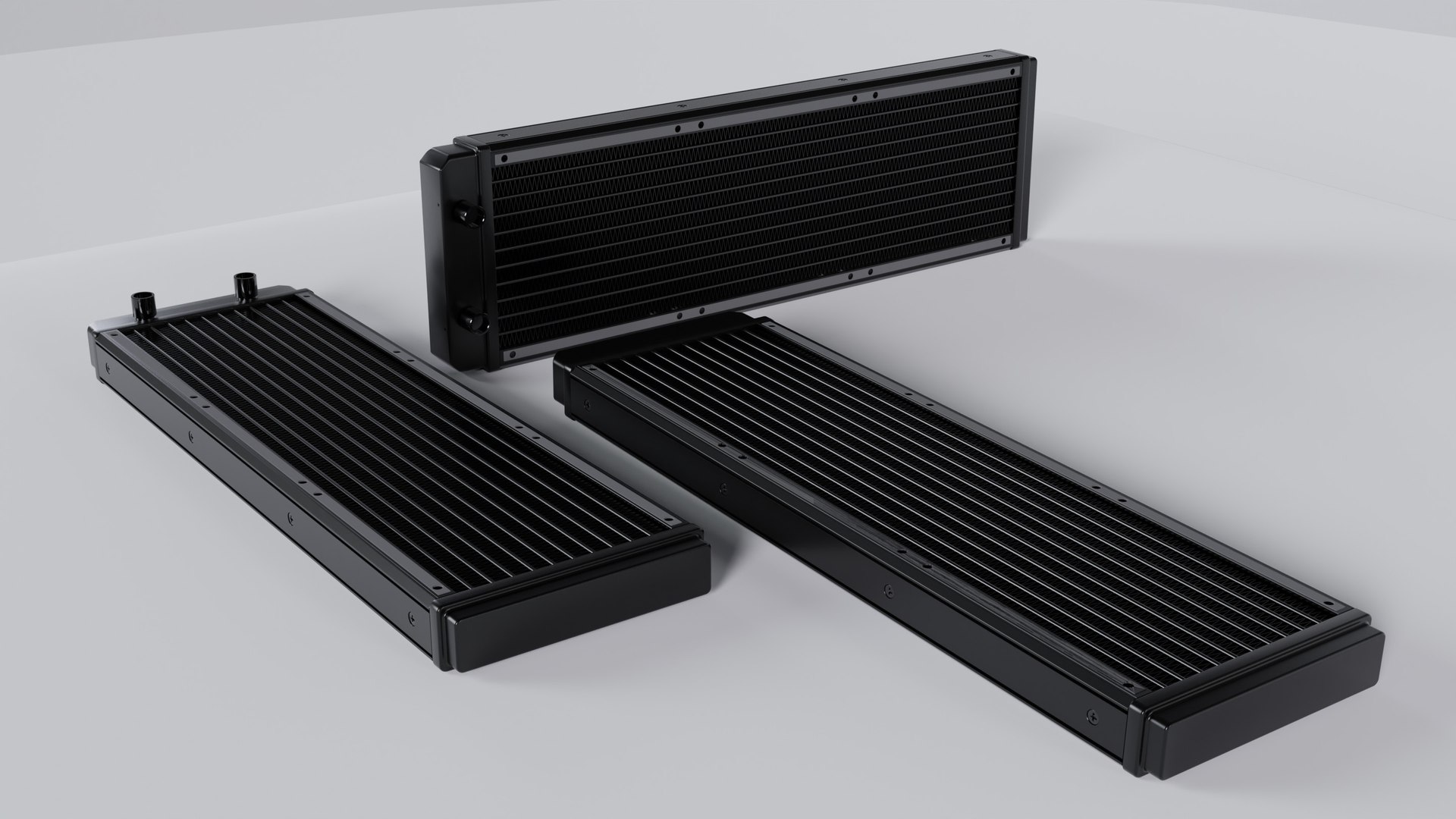 Water Cooling Radiator - 360 Mm 3D Model - TurboSquid 1991035