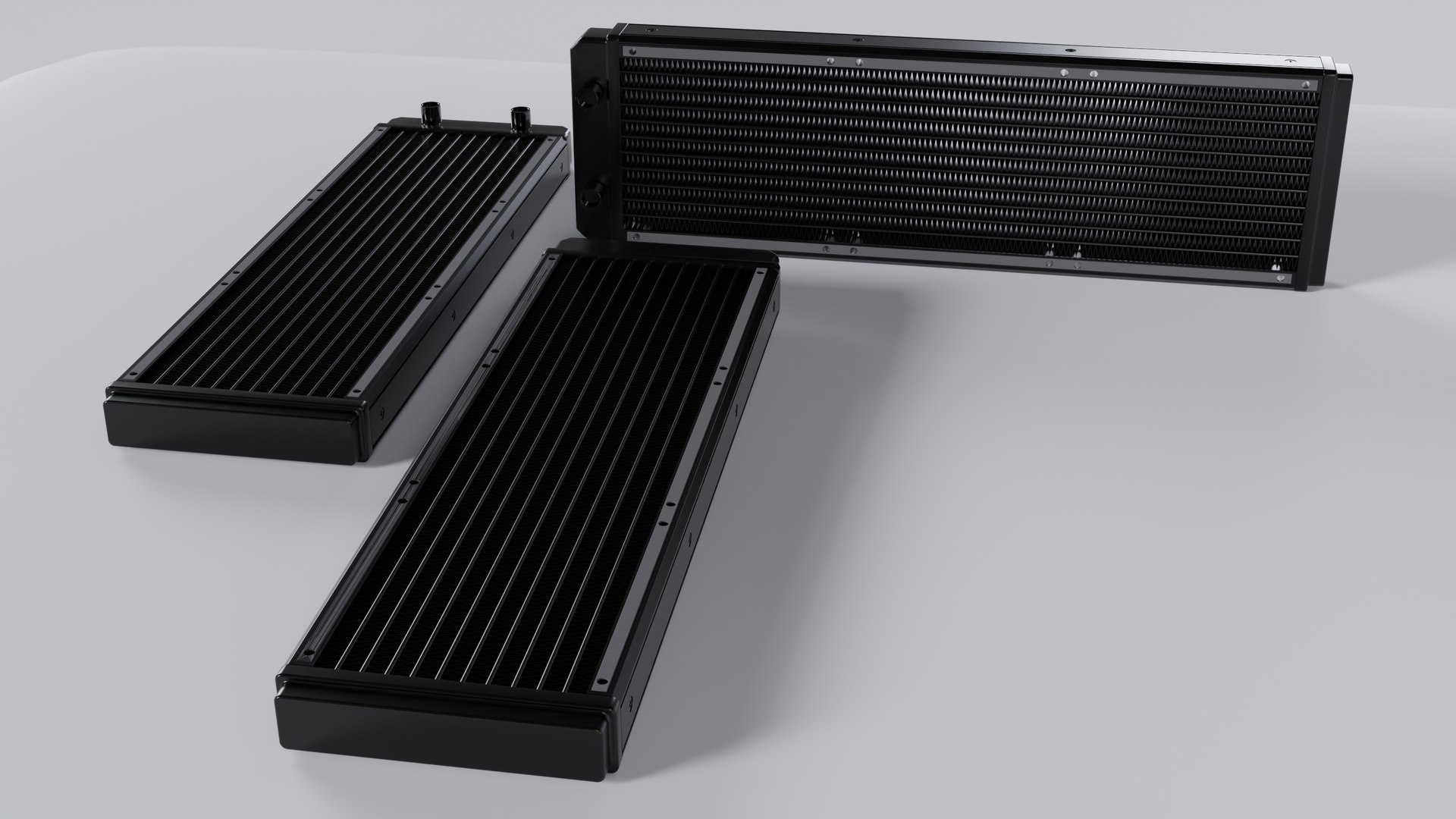 Water Cooling Radiator - 360 Mm 3D Model - TurboSquid 1991035