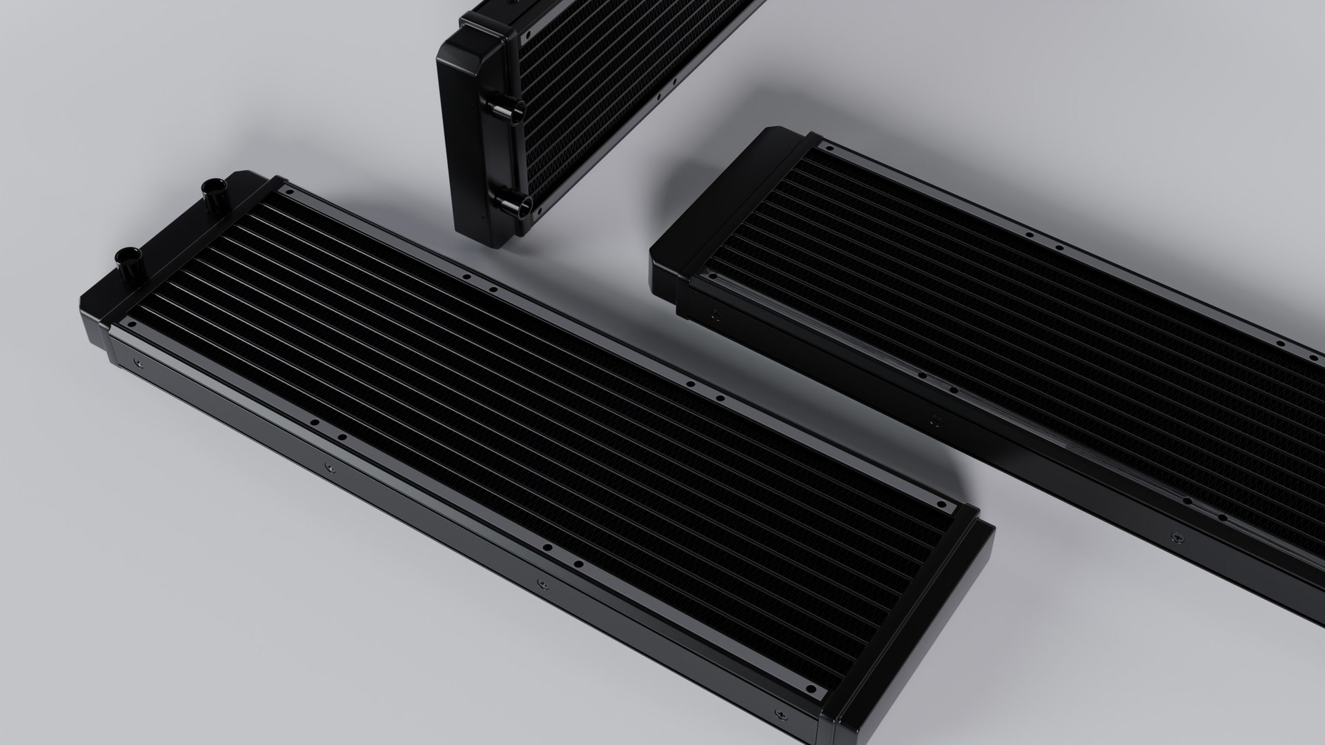 Water Cooling Radiator - 360 Mm 3D Model - TurboSquid 1991035