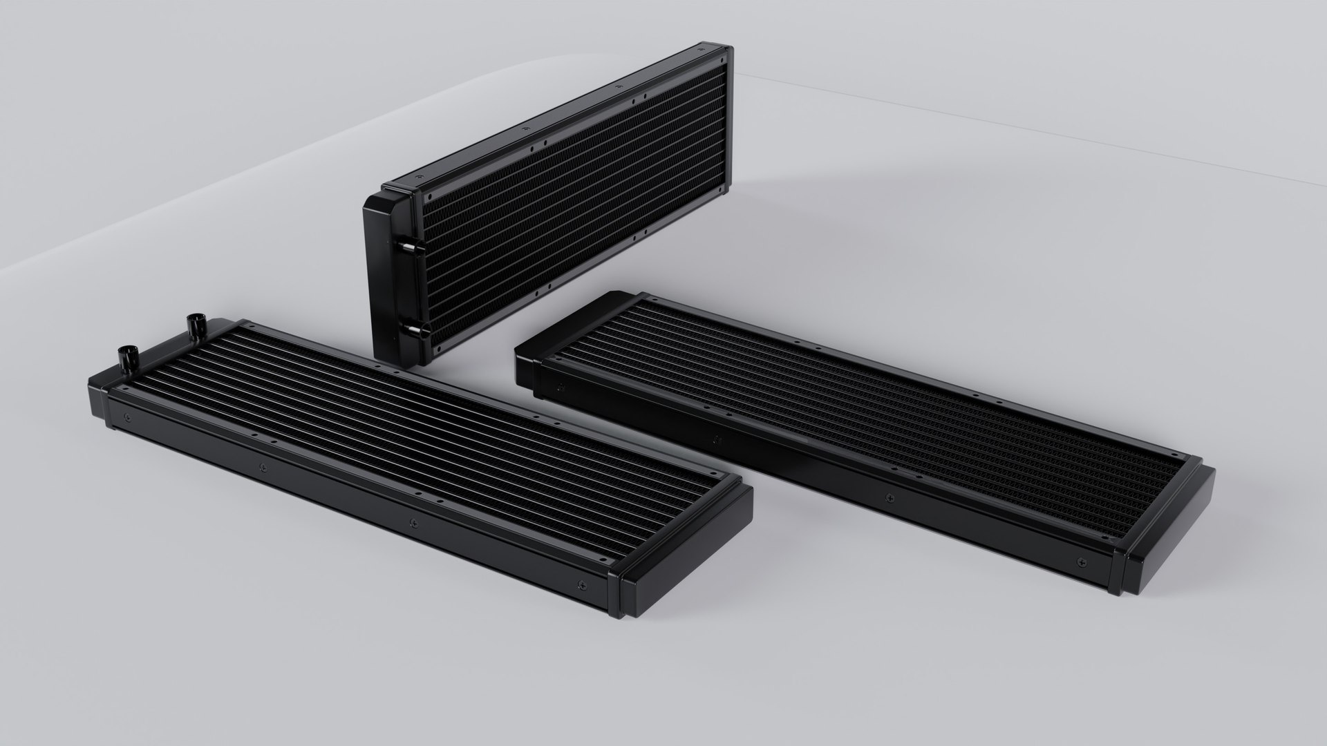 Water Cooling Radiator - 360 Mm 3D Model - TurboSquid 1991035