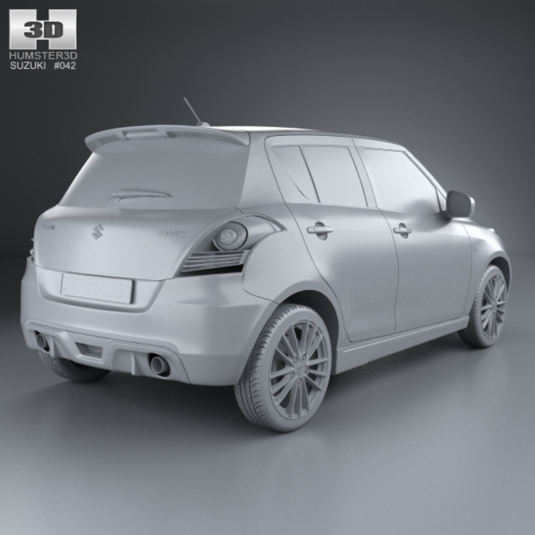 Suzuki Swift Sport 3D Model - TurboSquid 1238540