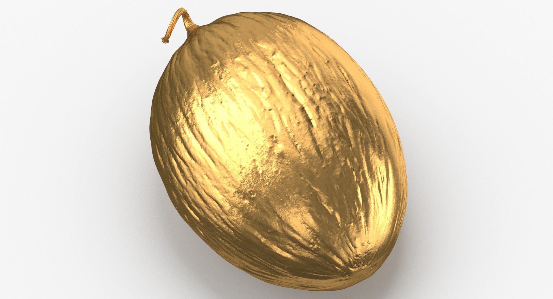 Brazilian Melon 01 Gold Model - TurboSquid 1597250